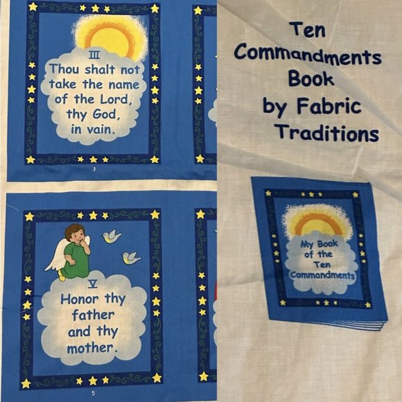 Fabric Traditions | Accents | Fabric Traditions Cut Sew Commandments ...